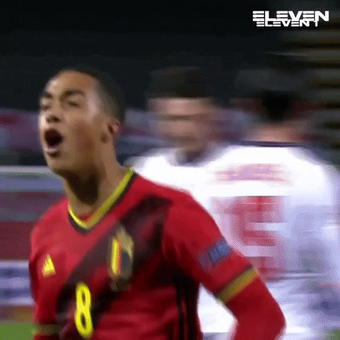 Happy Red Devils GIF by ElevenSportsBE - Find & Share on GIPHY