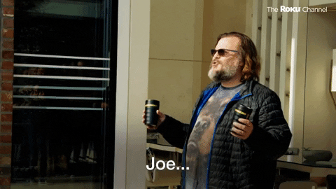 Jack Black GIF by The Roku Channel - Find & Share on GIPHY
