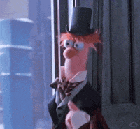Beaker Muppet Fire Gif