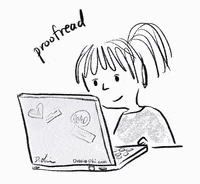 Gif Cat Proofreading