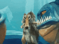 Scrat In Heaven Gif