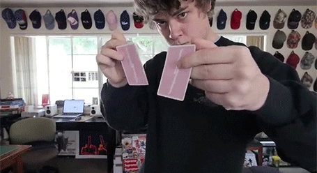 Magic Card Tricks Gif