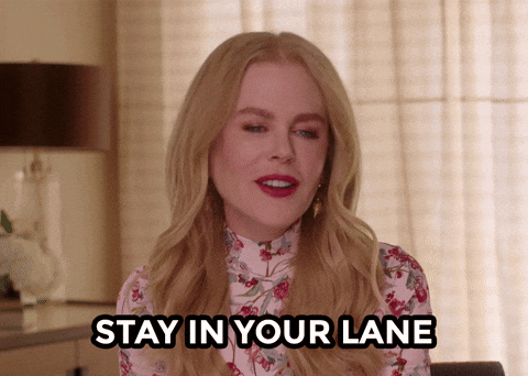 Stay In Your Lane GIFs - Get the best GIF on GIPHY
