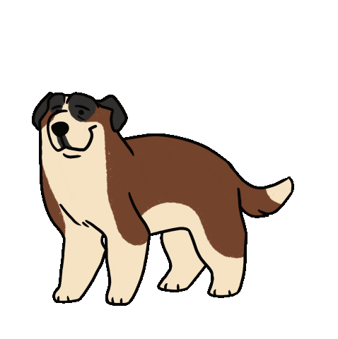 Panting Dog Animated Gif