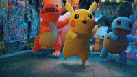 Dancing Pikachu Gif