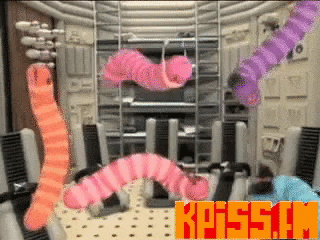 Sesame Street Worms In Space