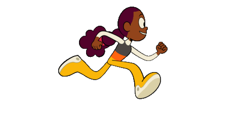 Kids Running Animated Gif