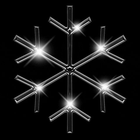 White Snowflake Gif