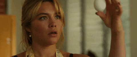 Florence Pugh Egg Crack GIF by Don't Worry Darling - Find & Share on GIPHY