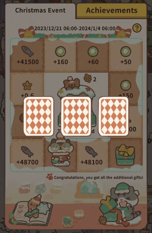 xmas event game cards : r/AnimalRestaurant