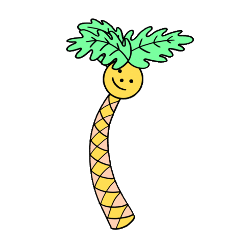 Palm Tree Dance Sticker by WH8S for iOS & Android | GIPHY