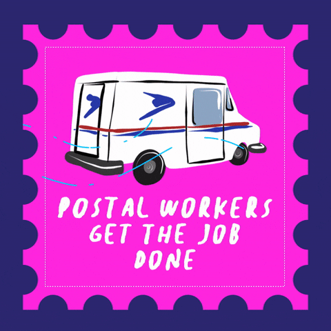 Postal-workers-get-the-job-done GIFs - Get the best GIF on GIPHY