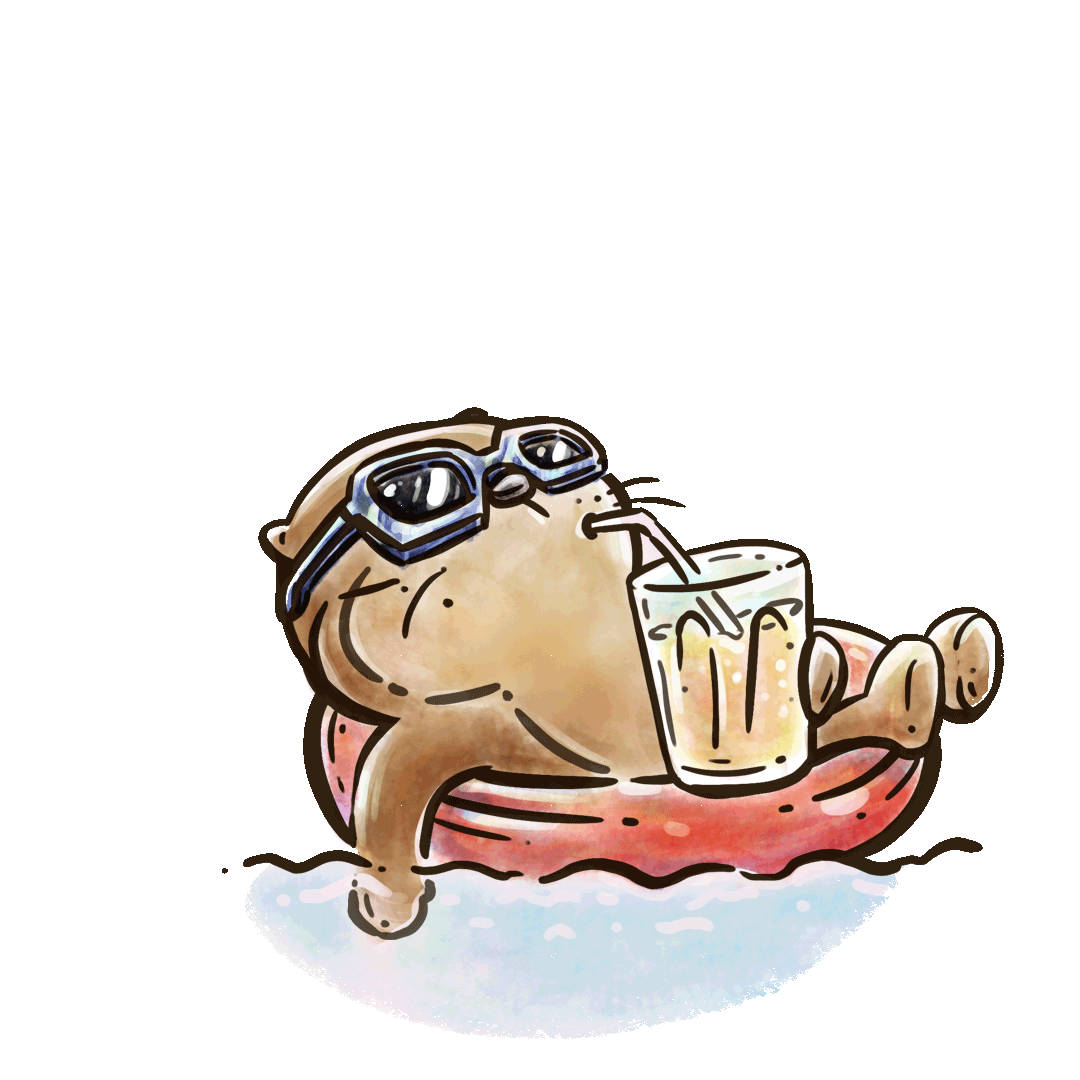 Drink Inspiring Sticker By The Otter Space For Ios And Android Giphy