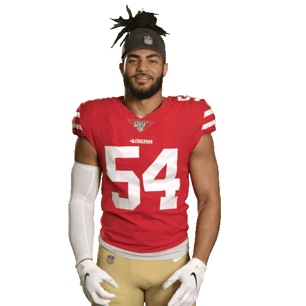 Fred Warner Sticker by San Francisco 49ers for iOS & Android | GIPHY
