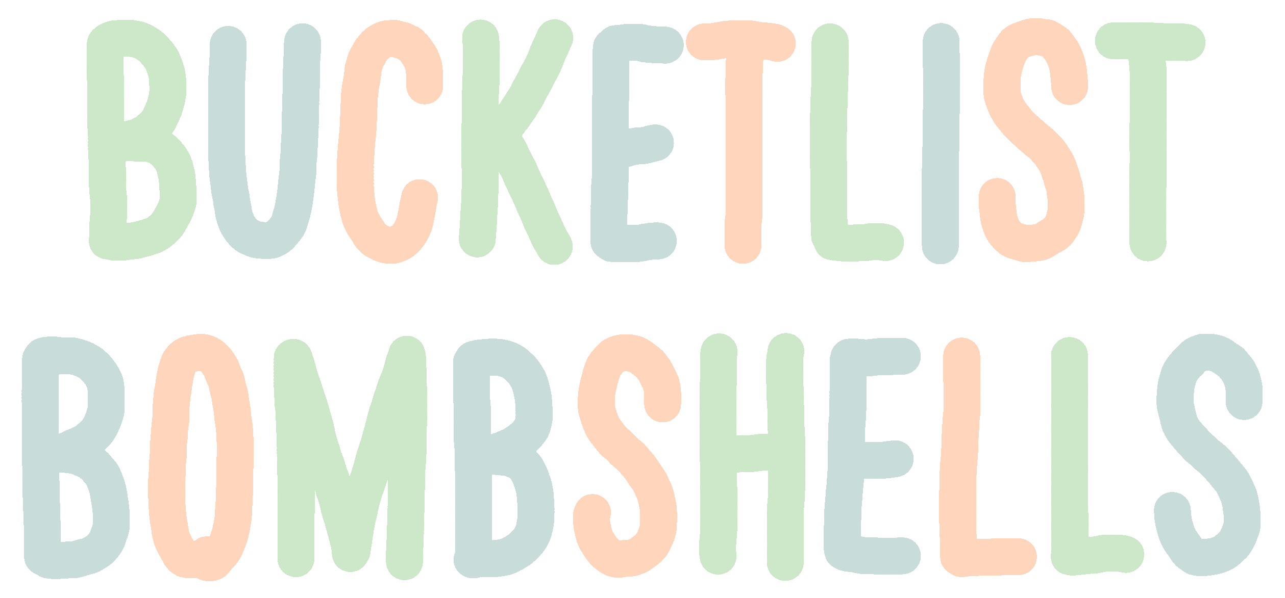 Bucketlist Bombshells Sticker for iOS & Android | GIPHY