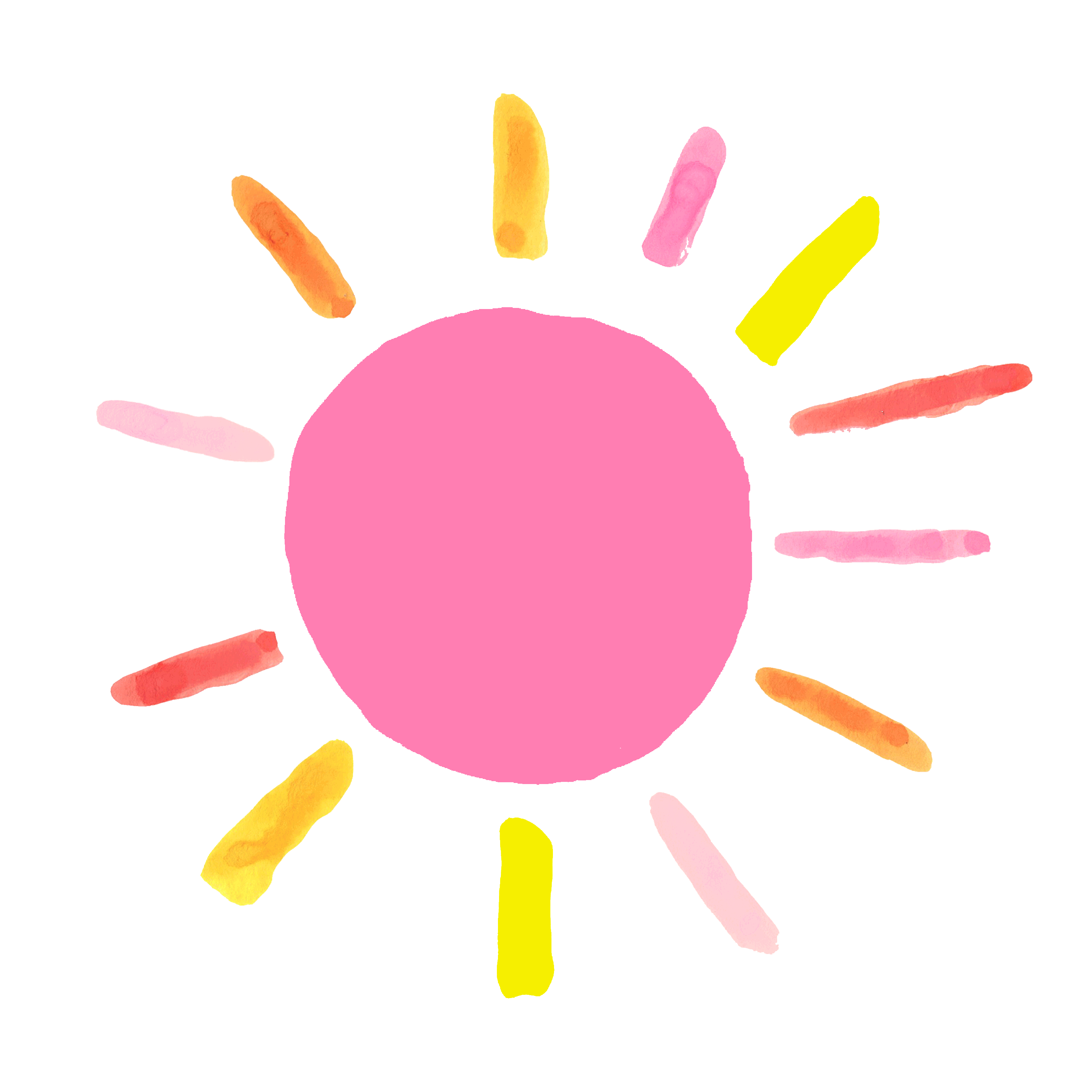 Color Sun Sticker for iOS & Android | GIPHY