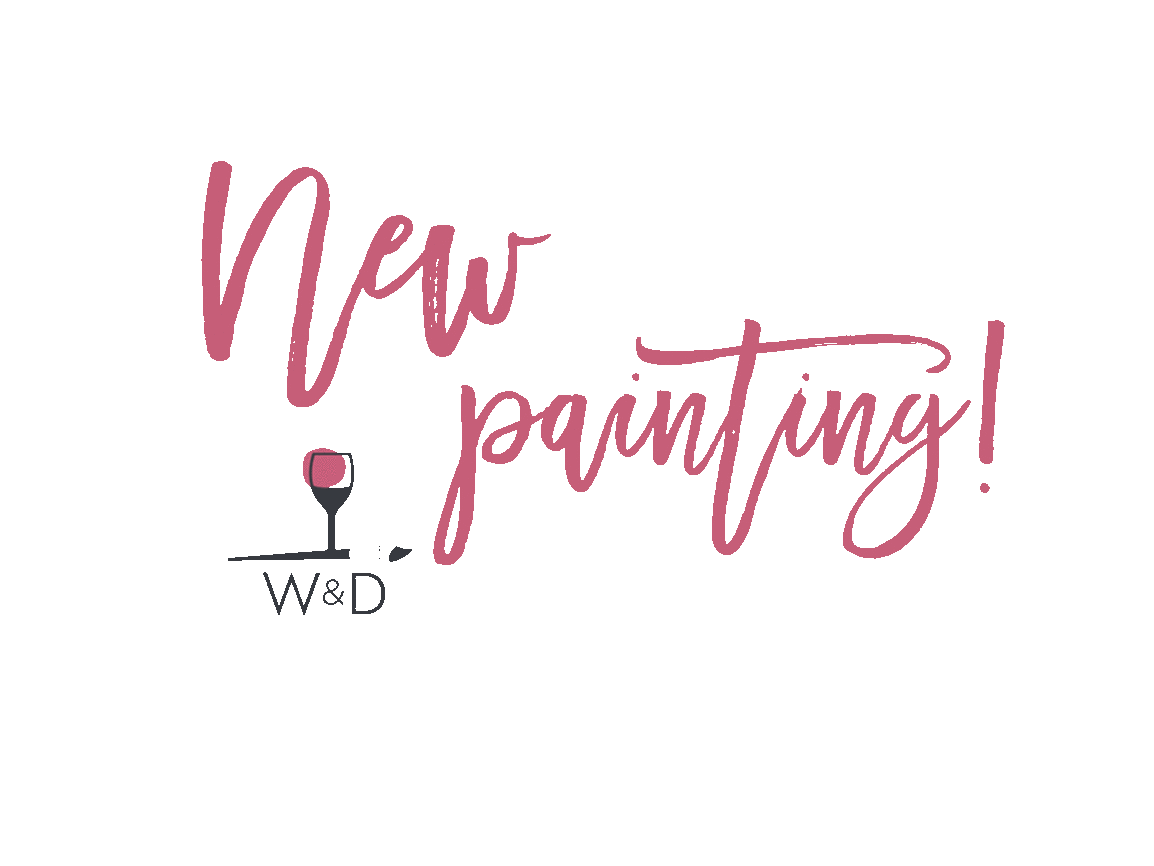 Paint Nite Painting Sticker by Wine & Design for iOS & Android | GIPHY