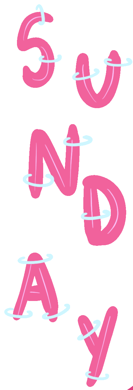 Pink Weekend Sticker by MissAllThingsAwesome for iOS & Android | GIPHY