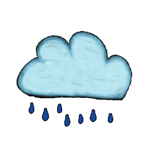 Rain Cloud Sticker for iOS & Android | GIPHY