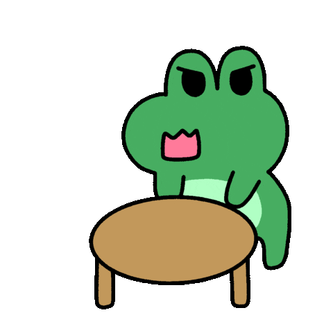 Angry Frog Sticker for iOS & Android | GIPHY
