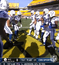 Football Touchdown Dance Gif