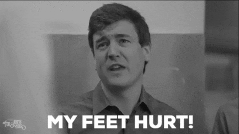 Feet Hurt GIFs - Get the best GIF on GIPHY