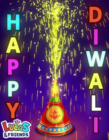 Diwali Crackers Animated Gif