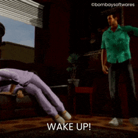 Angry Waking Up Gif