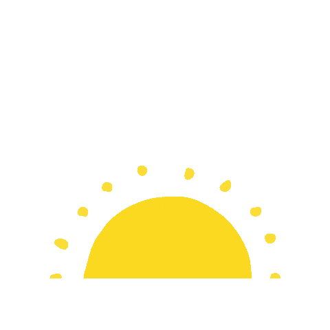 Rising Sun Sunshine Sticker by Mia's Miracles for iOS & Android | GIPHY