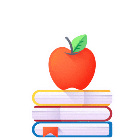 Educacao Maca Sticker by Colégio Alfa CEM Bilíngue for iOS & Android ...
