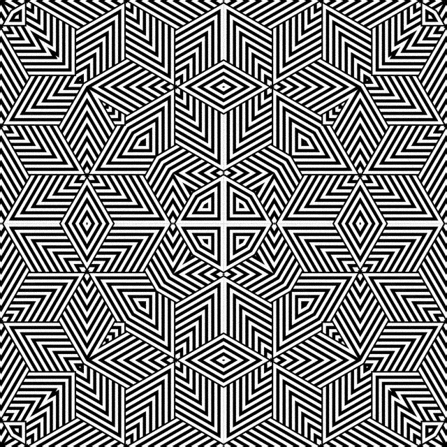 Op Art Monochrome by xponentialdesign | GIPHY