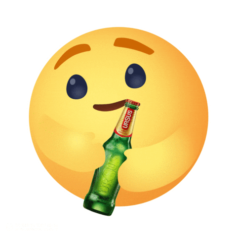 Beer Drinking Smiley
