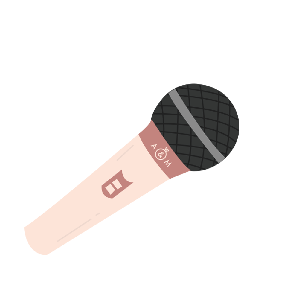 Pink Podcast Sticker by astridandmiyu for iOS & Android | GIPHY