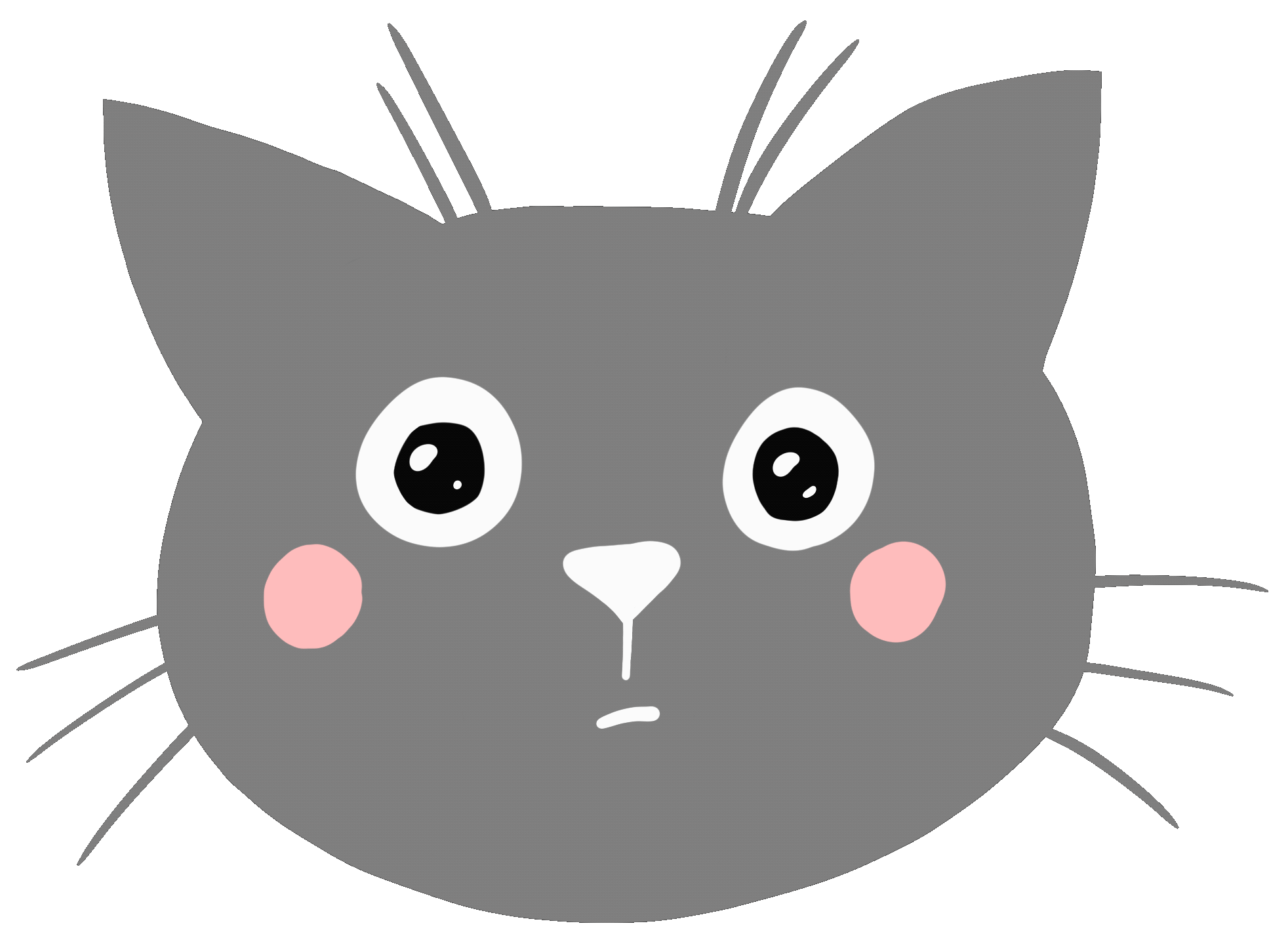 Cat Smile Sticker for iOS & Android | GIPHY