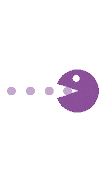 Pacman Monster Loading Gif