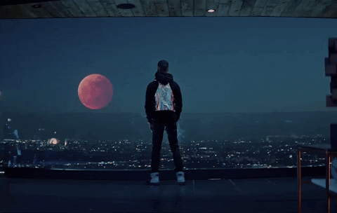 Man And The Moon GIFs - Get the best GIF on GIPHY