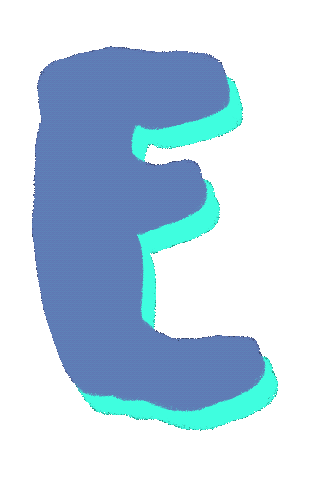 E Letter Sticker for iOS & Android | GIPHY