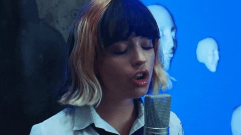 Pop Star Singing GIF by Rigoberta Bandini - Find & Share on GIPHY
