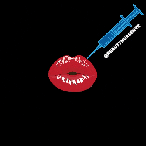 Lips Botox GIF by Beauty nurse NYC - Find & Share on GIPHY