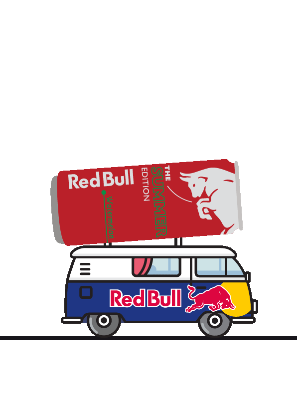 Friends Summer Sticker by Red Bull for iOS & Android | GIPHY
