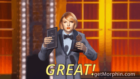 Taylor Swift Win GIF by Morphin - Find & Share on GIPHY