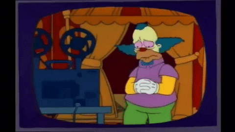 Sad Krusty GIF by Toros de Tijuana - Find & Share on GIPHY