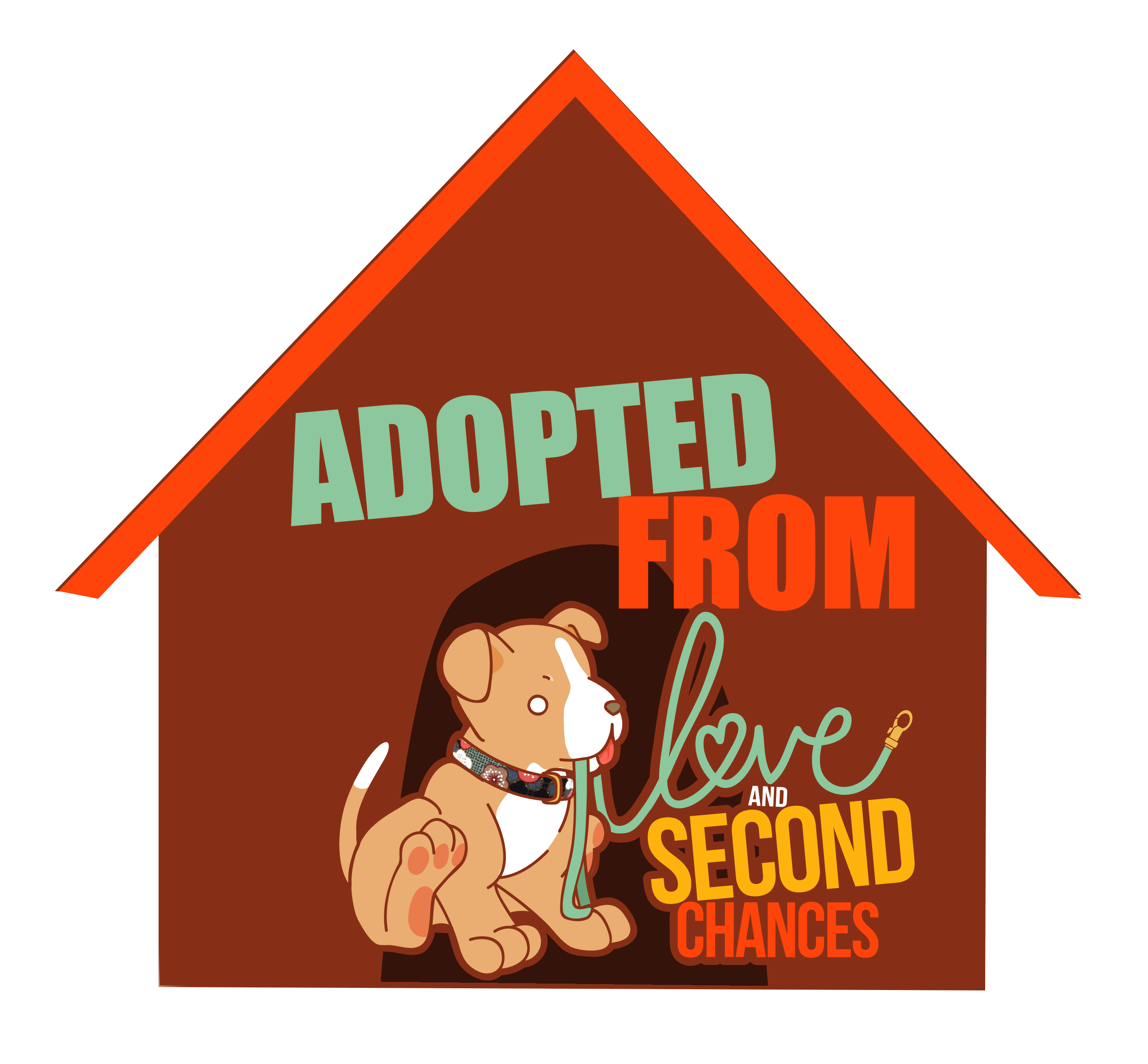 Dog Adopt Sticker by lovesecondchances for iOS & Android | GIPHY