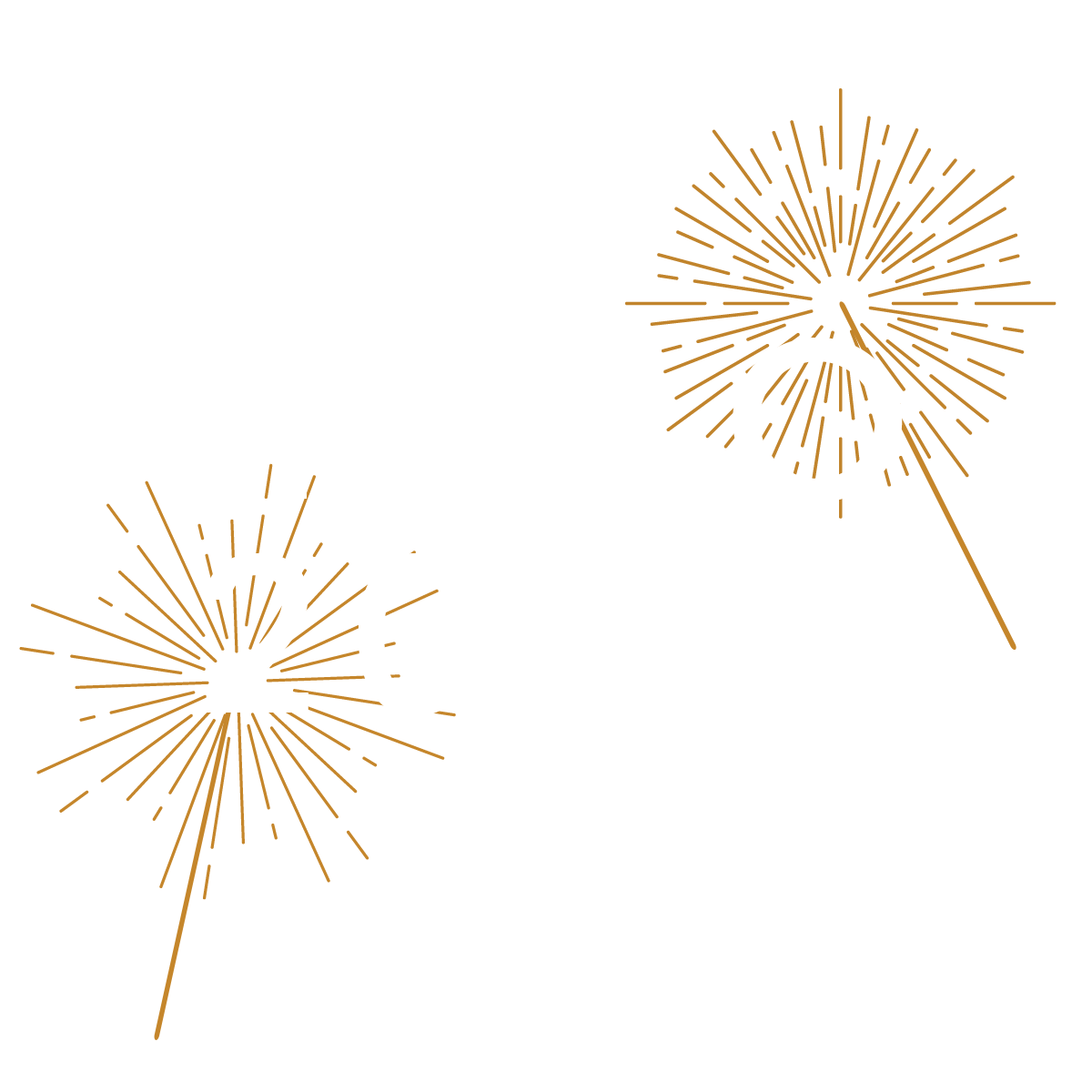 New Year Fireworks Sticker by R.A.F. for iOS & Android | GIPHY