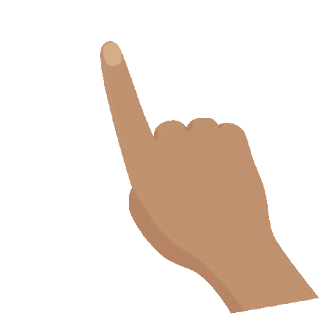 Finger Snap Point Gif