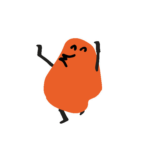 Happy Sweet Potato Sticker by Spudsy Foods for iOS & Android | GIPHY