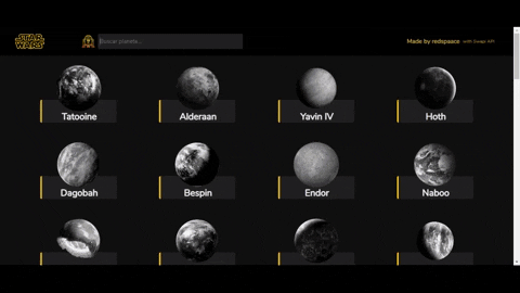 GitHub - nduaarte/PLANET-FINDER: Aplicação que consulta a API Swapi e ...