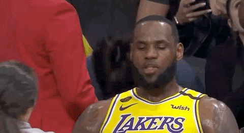 Lebron James Eating GIF by ESPN - Find & Share on GIPHY