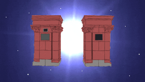 Pass Through The Pillars GIFs - Get the best GIF on GIPHY