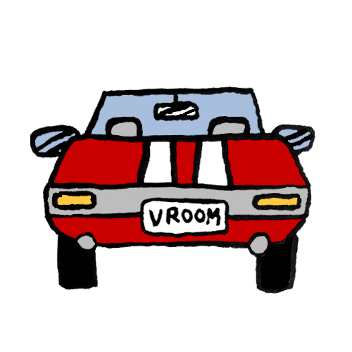 Fast Car Animated Gif